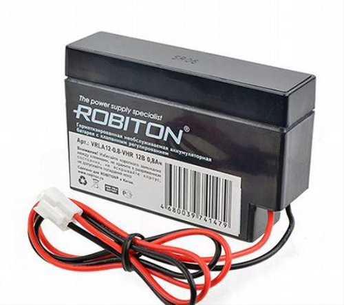 Ак-р. кислот-свинц (12V-800mAh), Robiton