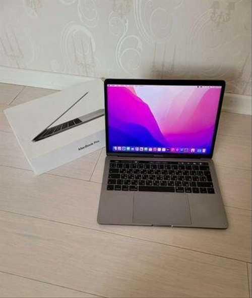 MacBook Pro 13 2018 i5/8/256, t-bar, 199 циклов