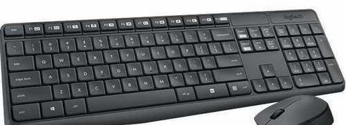 Беспроводная клавиатура и мышь logitech k235