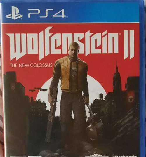 Игра для приставки ps4 Wolfenstein II
