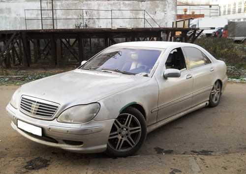 Разбор Mercedes W220 S 55 S55 AMG