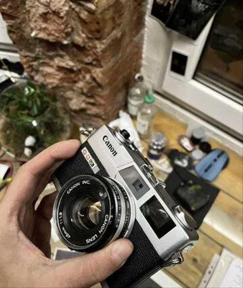 Плёночный фотоаппарат canon ql19 giii
