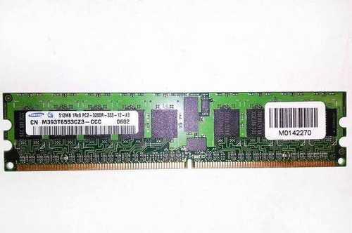 RAM DDR2/512/3200(400) R-dimm