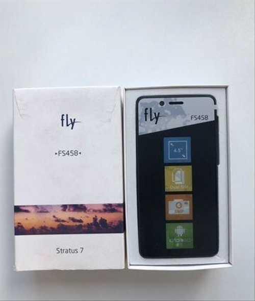 Телефон Fly FS458 Stratus 7