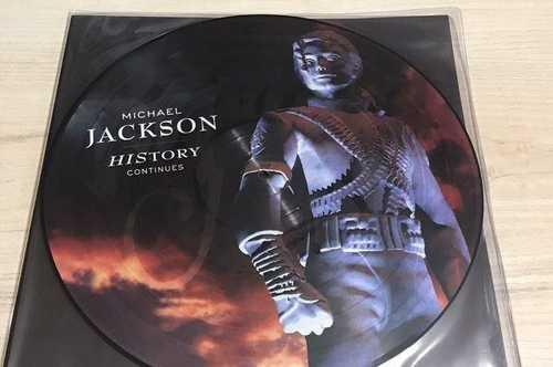 Michael Jackson History Continues 2LP пикчер винил