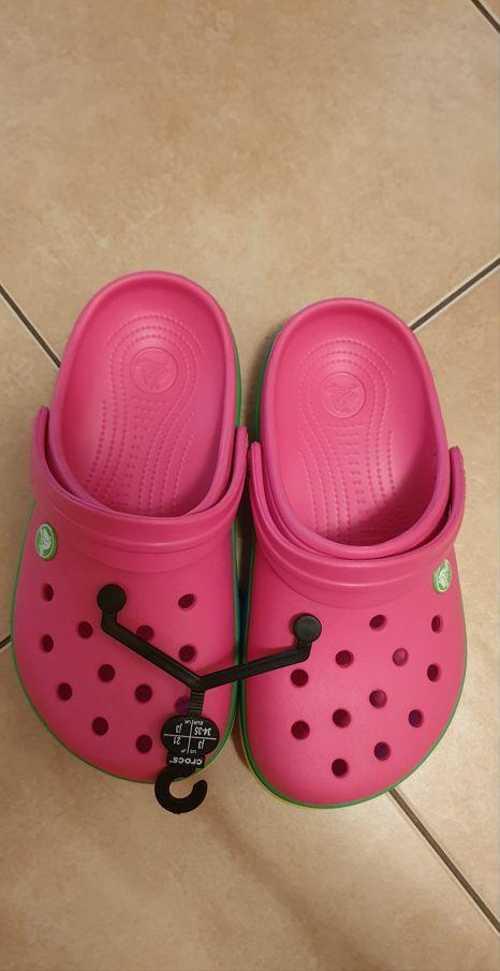 Новые сабо crocs 34-35