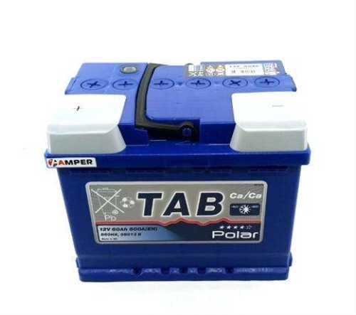 Аккумуляторов 2018. Tab Polar 6ст-66.1. Tab Polar 6ст-60.0 (56008). Аккумулятор Tab Polar 6ст-60.1. Аккумулятор Tab Polar Blue 60 Ач, прямой.