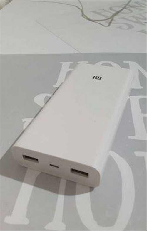 Внешний аккумулятор xiaomi 20000mah