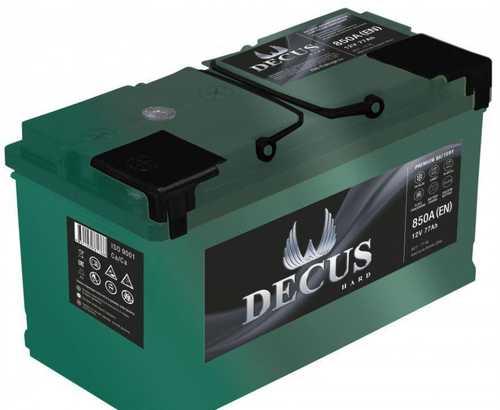 Аккумулятор Decus 77Ah 850A green