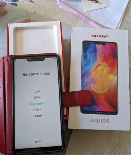 Sharp Aquos S3 2сим отл раб состояние