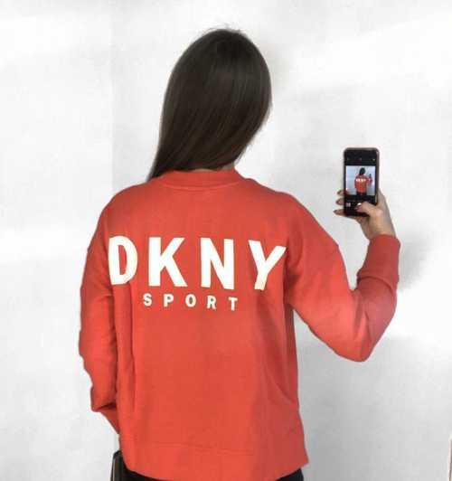 Толстовка свитшот джемпер dkny новый