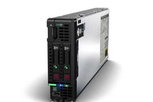 Сервер HPE BL460c Gen10 /2x Xeon Gold 5118 /8x32gb