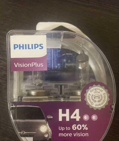 Лампа автомобильная галогенная Philips "VisionPlus