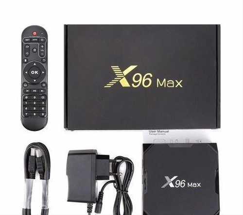 Приставка Tv Box X96Max Plus 4/64gb Новая