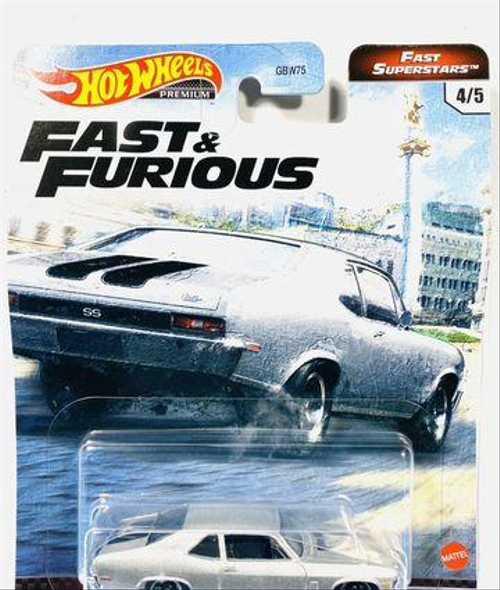 Hot wheels premium 70 chevy nova ss