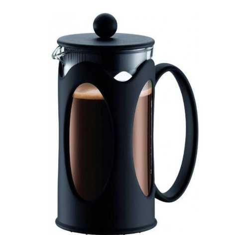 Кофейник френч-пресс Bodum Kenya New, 0,35л, черны