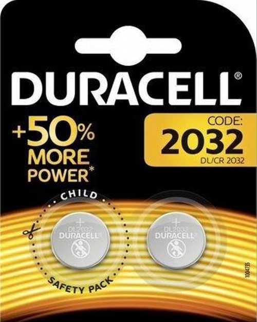 Батарея Duracell 2032