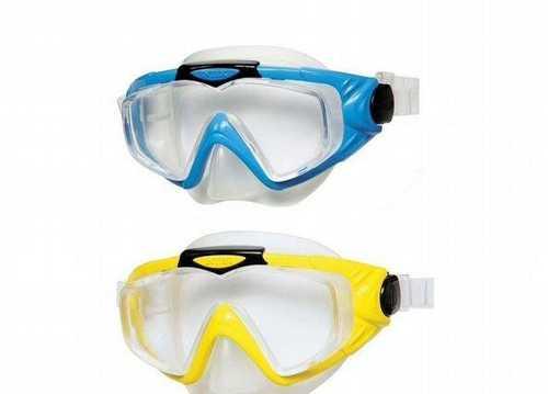 Силиконовые маски aqua sport 2 цвета для плавания