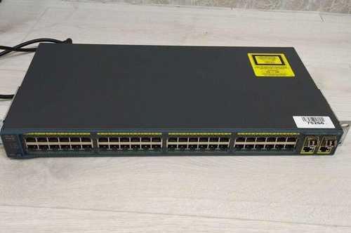 Коммутатор Cisco WS-C2960-48TC-S