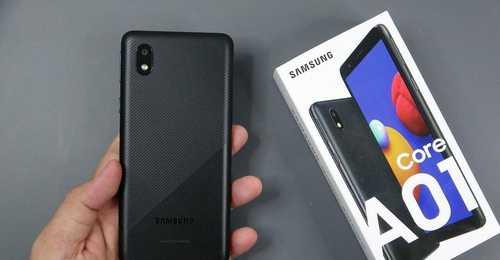 Samsung Galaxy A 01 Core black