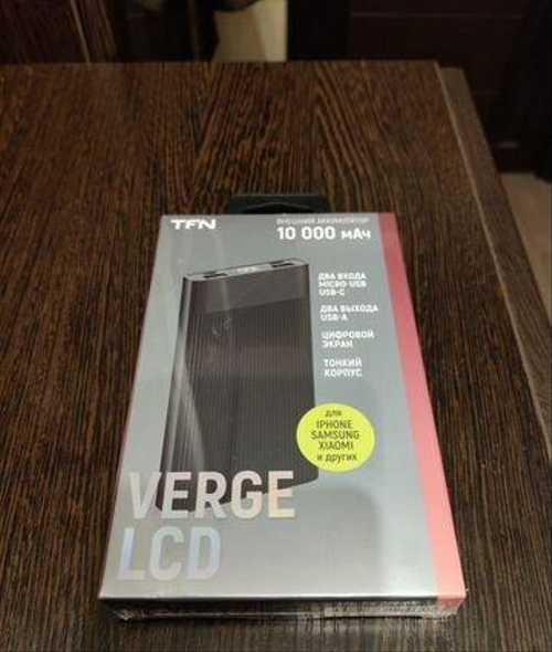 Внешний аккумулятор TFN Verge lcd 10000