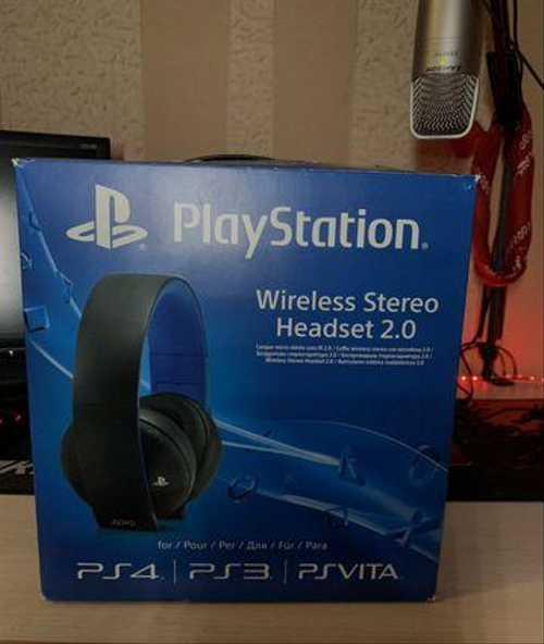 Наушники для PS4 PlayStation 4 Wireless Stereo Hea