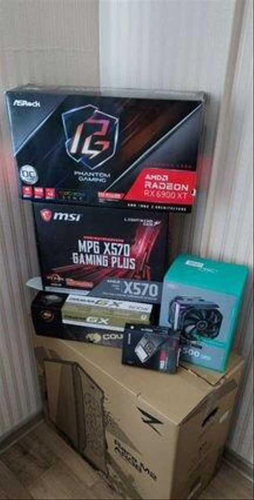 Игровой компьютер Ryzen 7 5800x + radeon 6900xt