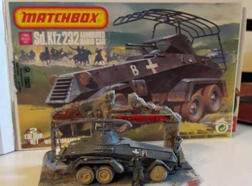 Matchbox kit Sdkfz 232 Польша 1939 1:76