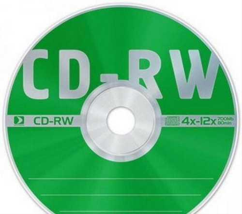 Диск CD-RW 12Х Data Standart в бумажном конверте