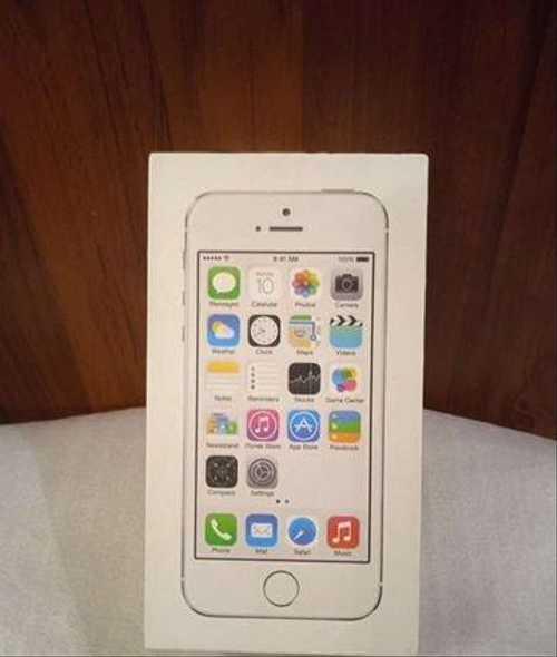 Коробка пустая для телефона iPhone 5s