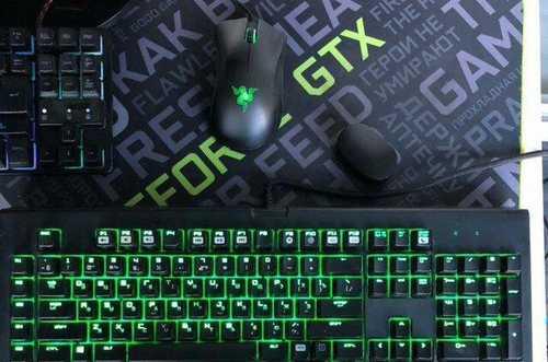 Игровая механическая клавиатура razer black widow