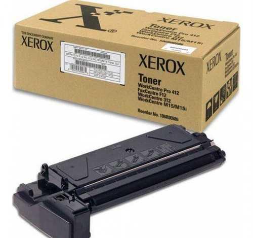 Оригинальный картриджи Xerox 106R00586