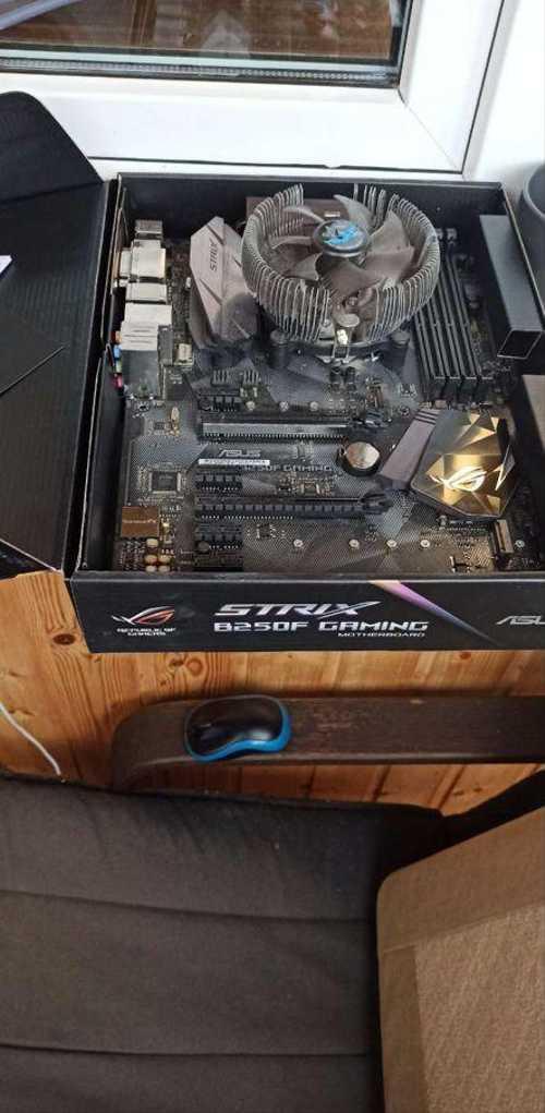 Материнская плата asus b250f gaming socket 1151