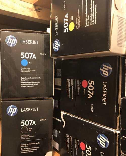 Картридж CE400A, CE401A, CE402A, CE403A для HP M55