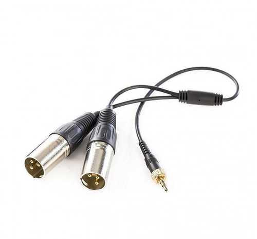Переходник Saramonic SR-UM10-CC1 3.5mm - Dual XLR
