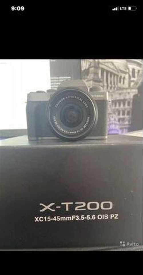 Fujifilm XT 200 фотоаппарат