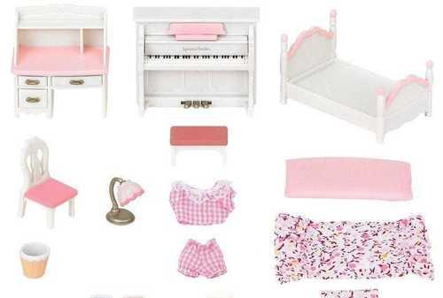 Sylvanian Families Girl’s Bedroom Set