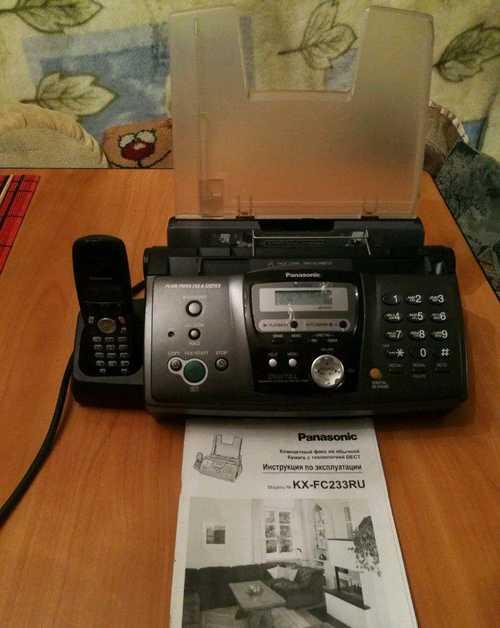 Телефон, аон, автоответчик, факс, копир, Panasonic