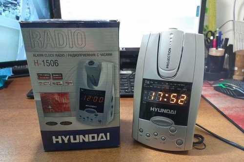 Часы проекционные с будильником Hyundai H-1506