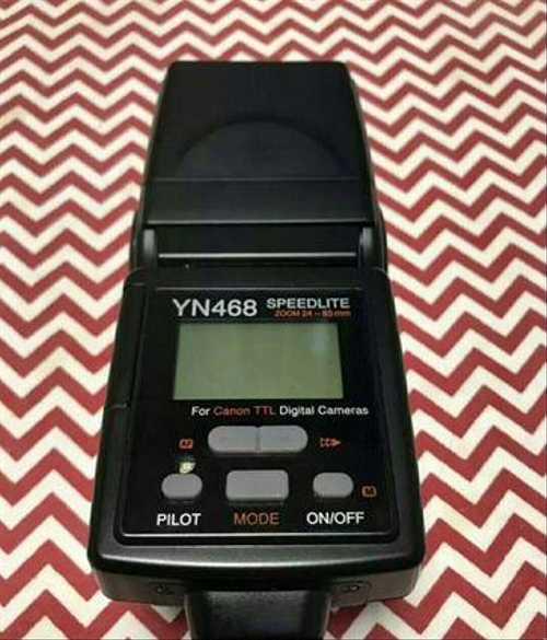 Вспышка yongnuo 468 canon