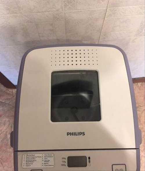 Хлебопечка philips hd9020
