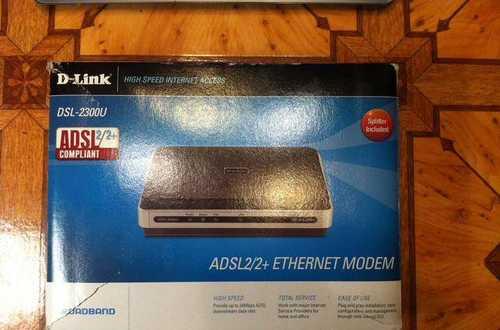 Модем D-Link DSL-2300U