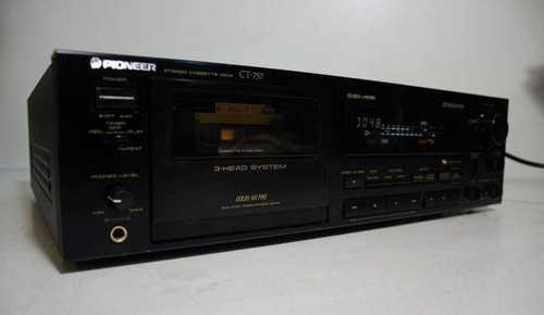 Pioneer CT-757 Трехголовая кассетная дека Japan