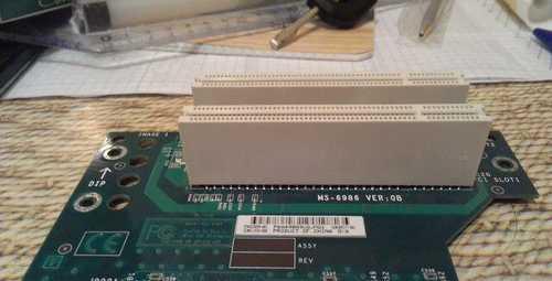Райзер карта PCI to 2 PCI (PCI Riser Card)
