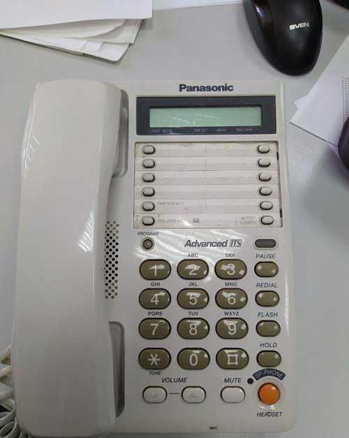 Телефон panasonic KX-TS2365RUW