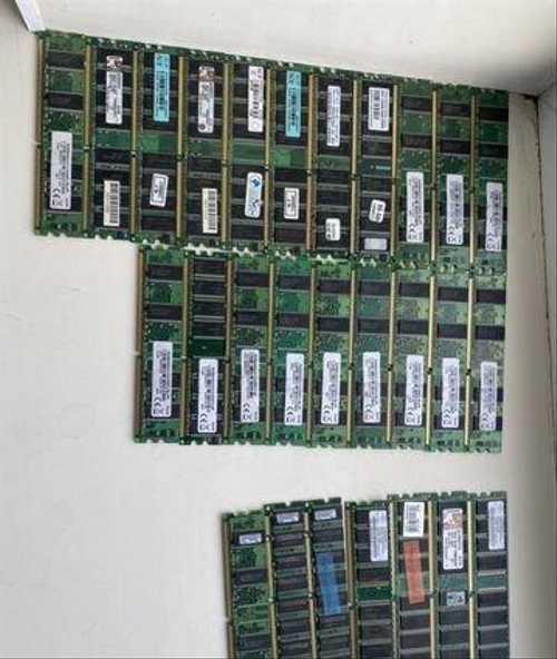 Оперативная память ddr 256mb / 512mb