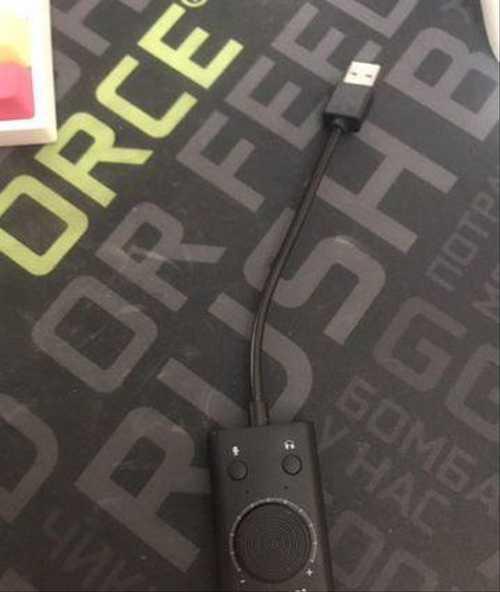 Звуковая карта usb Orico SC2-BK