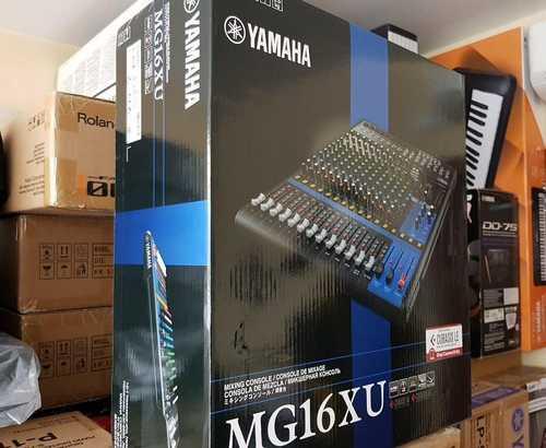 Микшерный пульт Yamaha MG16XU Новый Гарантия