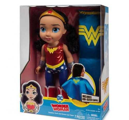 Кукла Чудо женщина с плащом DC Super Hero Girls