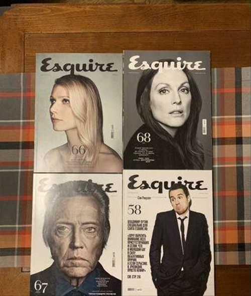 Коллекция журналов Esquire